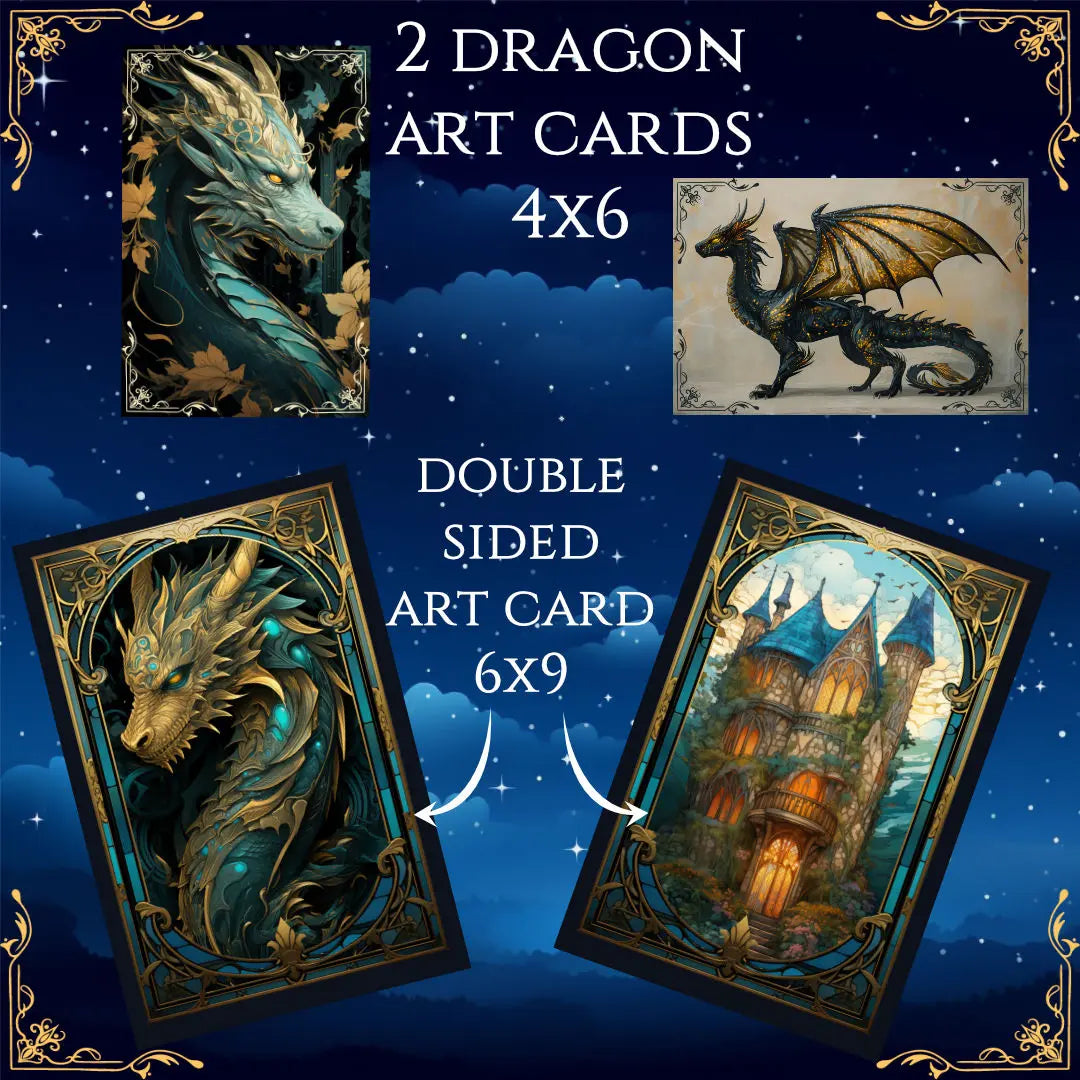 Dragon Art Card Set - Celine Jeanjean Books
